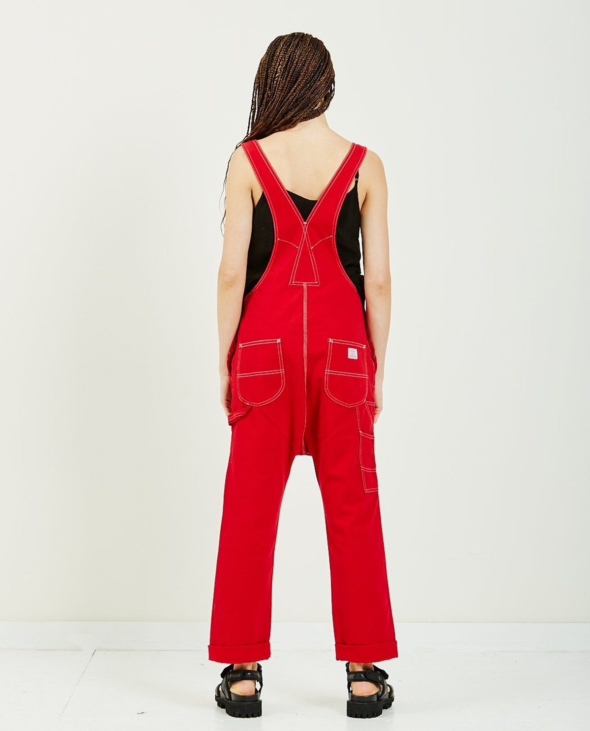 DENIMIST Overalls - Red | Garmentory