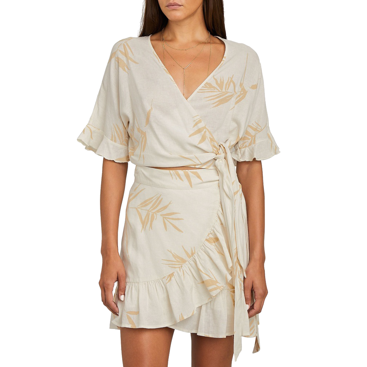 Rails Athena Wrap Top - Savannah Palms | Garmentory