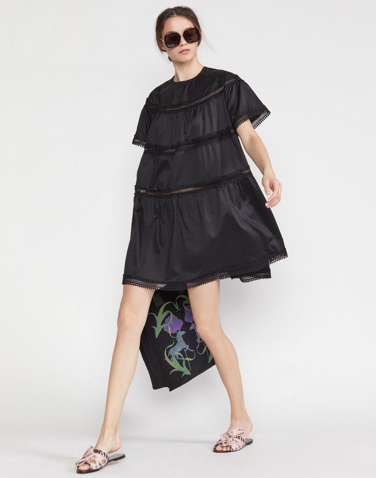 Cynthia Rowley Postcard Dress - black | Garmentory