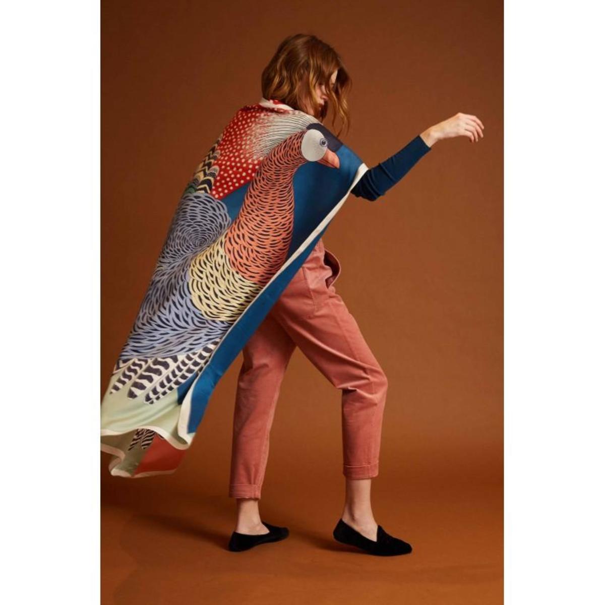 Inouitoosh GALLINACE SCARF - GREEN | Garmentory