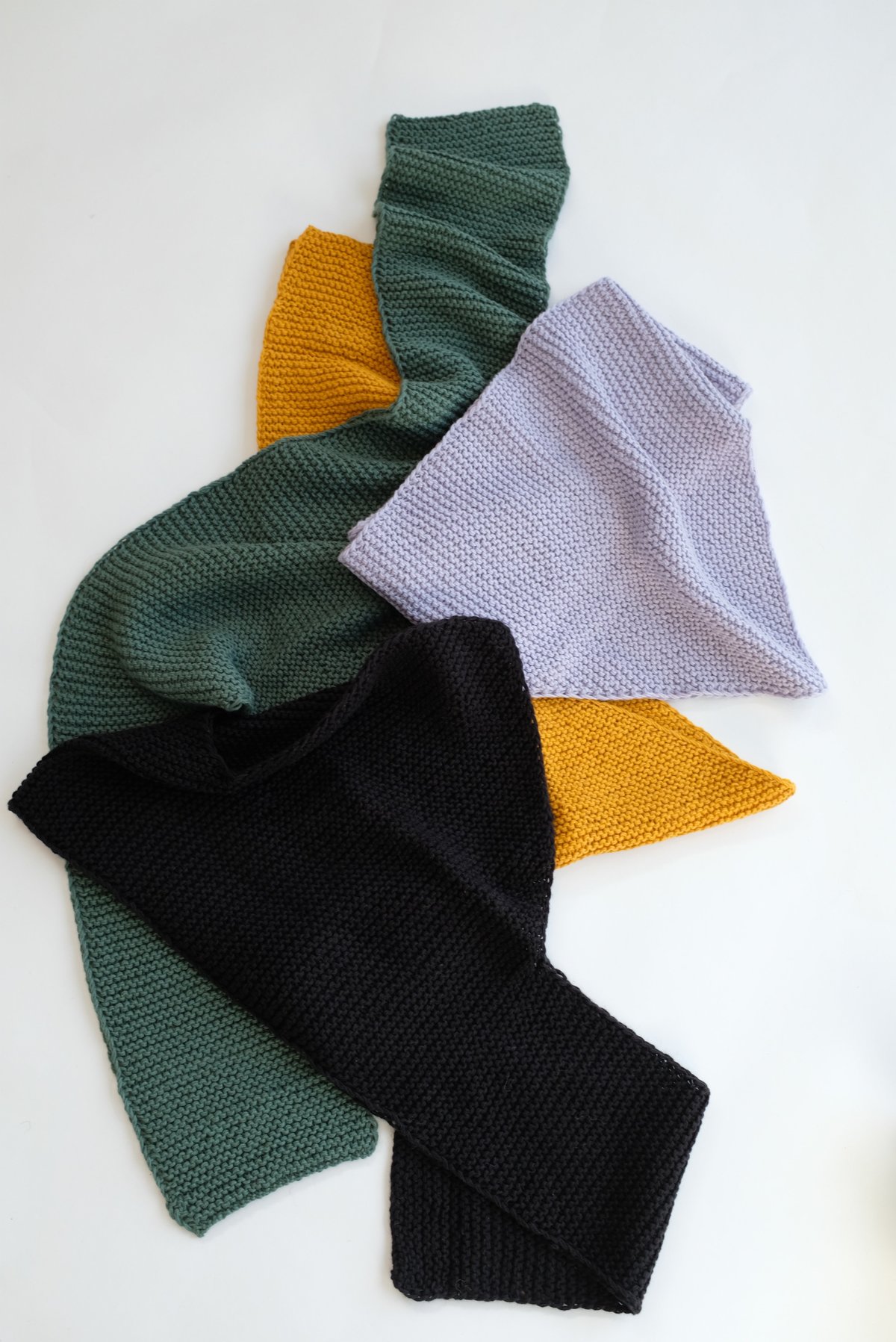 Beklina Knit Babushka Scarf | Garmentory