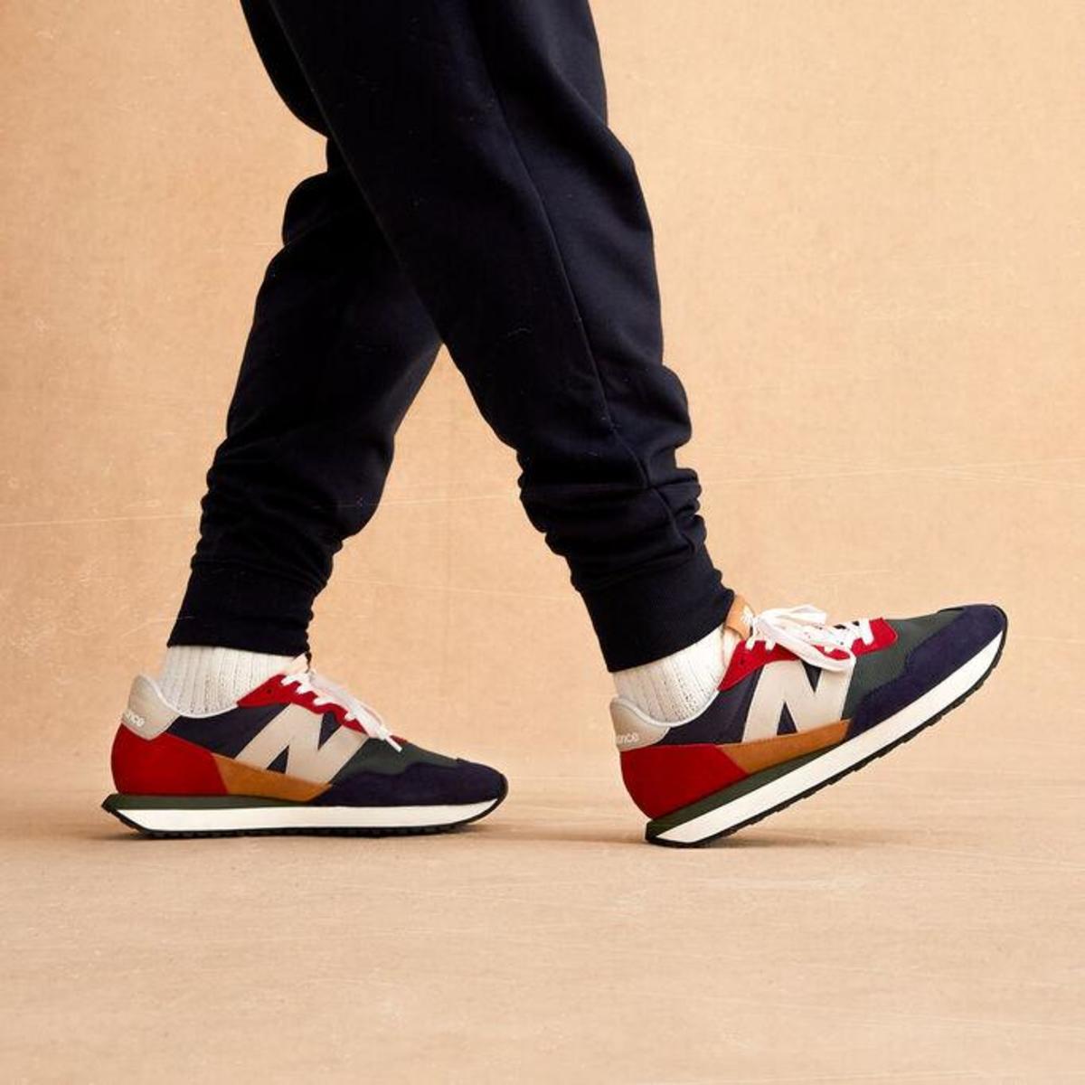 New Balance 237 Suede Mesh Sneaker - Multi | Garmentory