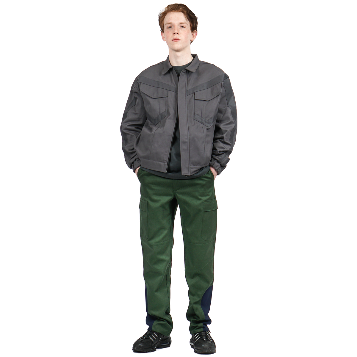 GR10K AR PROBAN SHELL JACKET - CONVOY GREY | Garmentory