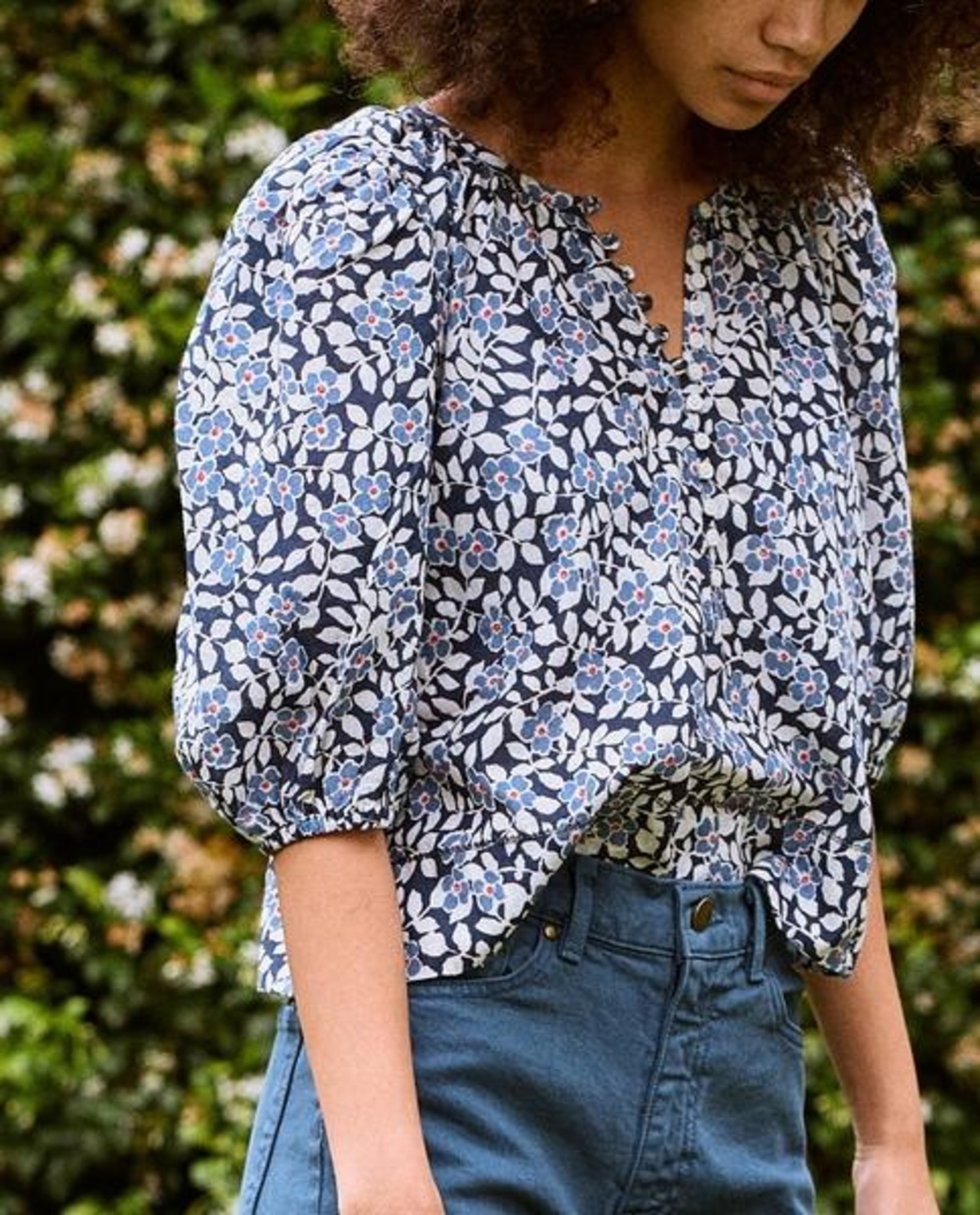 The Great. The Ravine Top - Morning Flowers | Garmentory