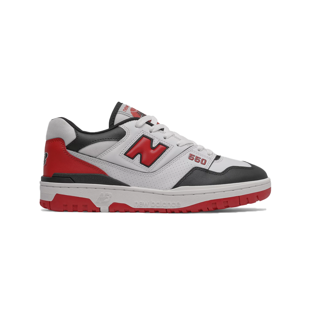 New Balance 550 Team Red/White/Black Men BB550HR1 | Garmentory