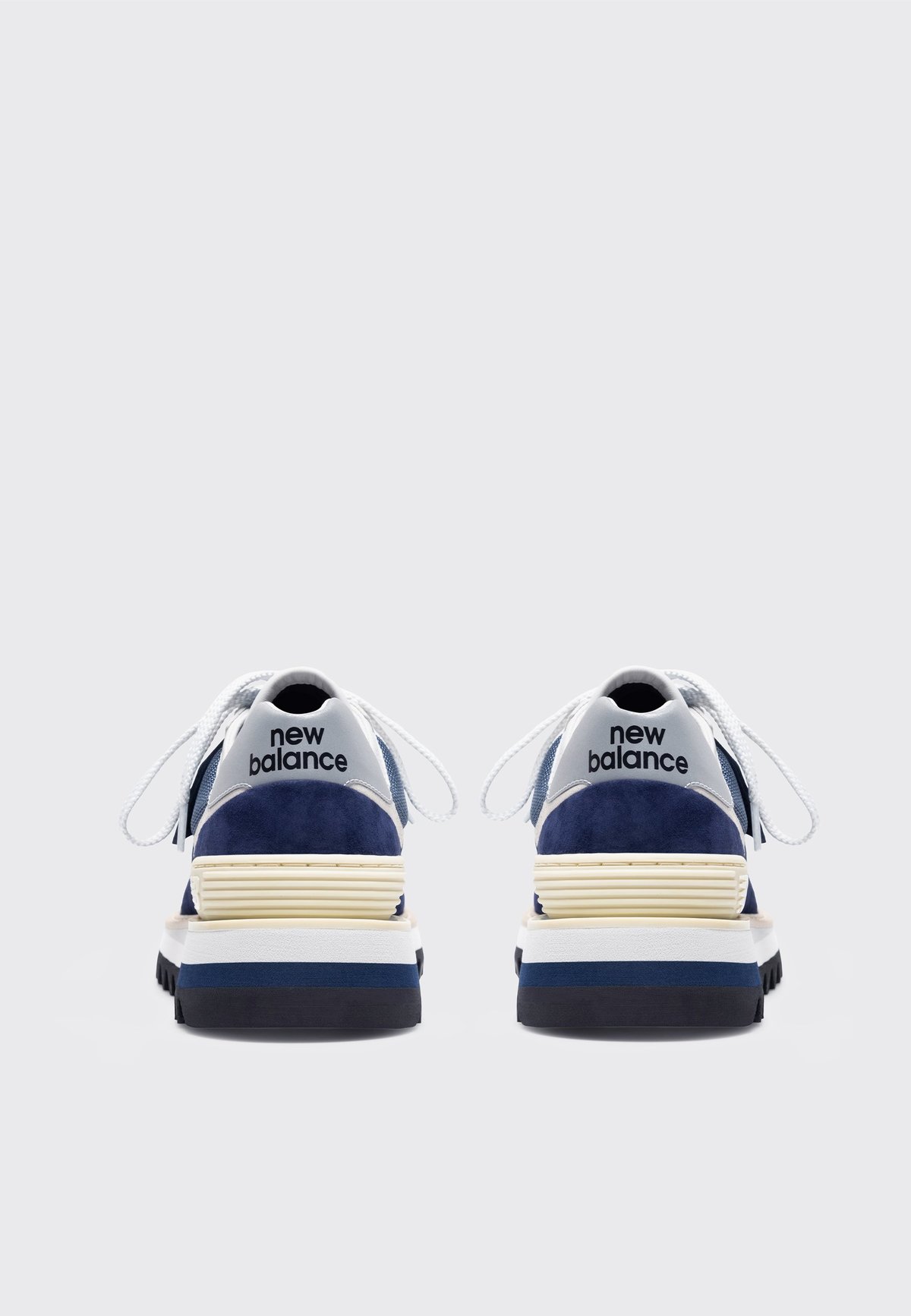 New Balance Tokyo Design Studio 574 Trackster Shoes - navy | Garmentory