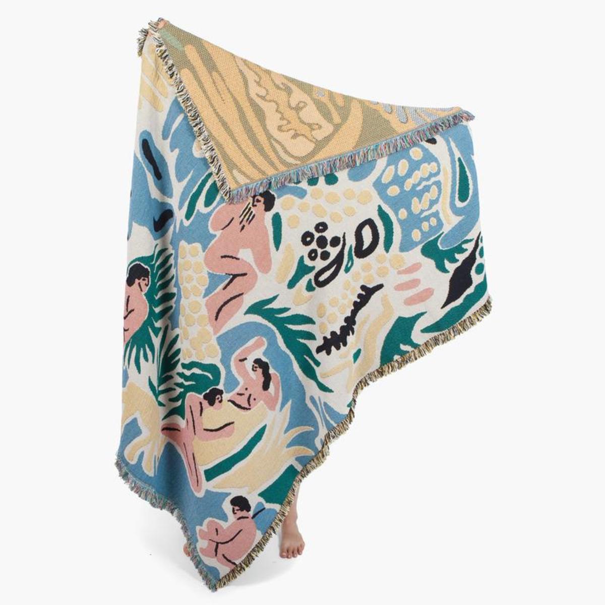 Slowdown Studio Kimbie Woven blanket - multi | Garmentory