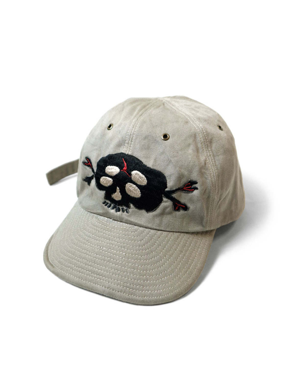 Kapital KOUNTRY KATSURAGI KOLA RAIN SKULL CAP - GRAY | Garmentory
