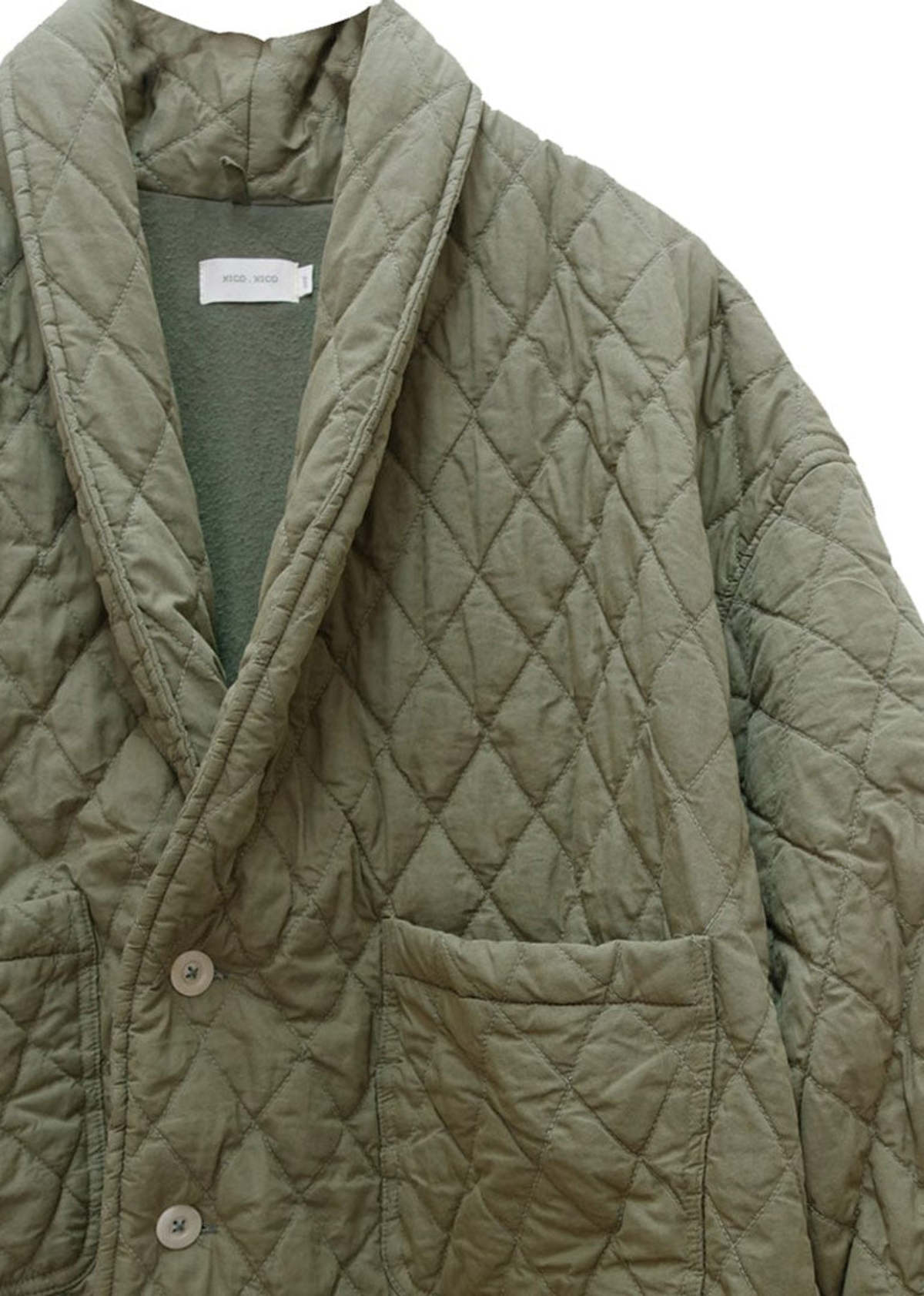 Nico NicoEllis Quilted Coat - Avocado | Garmentory