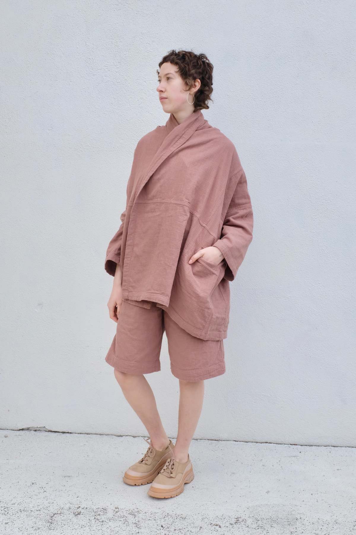 Atelier Delphine Haori Coat - Baked | Garmentory