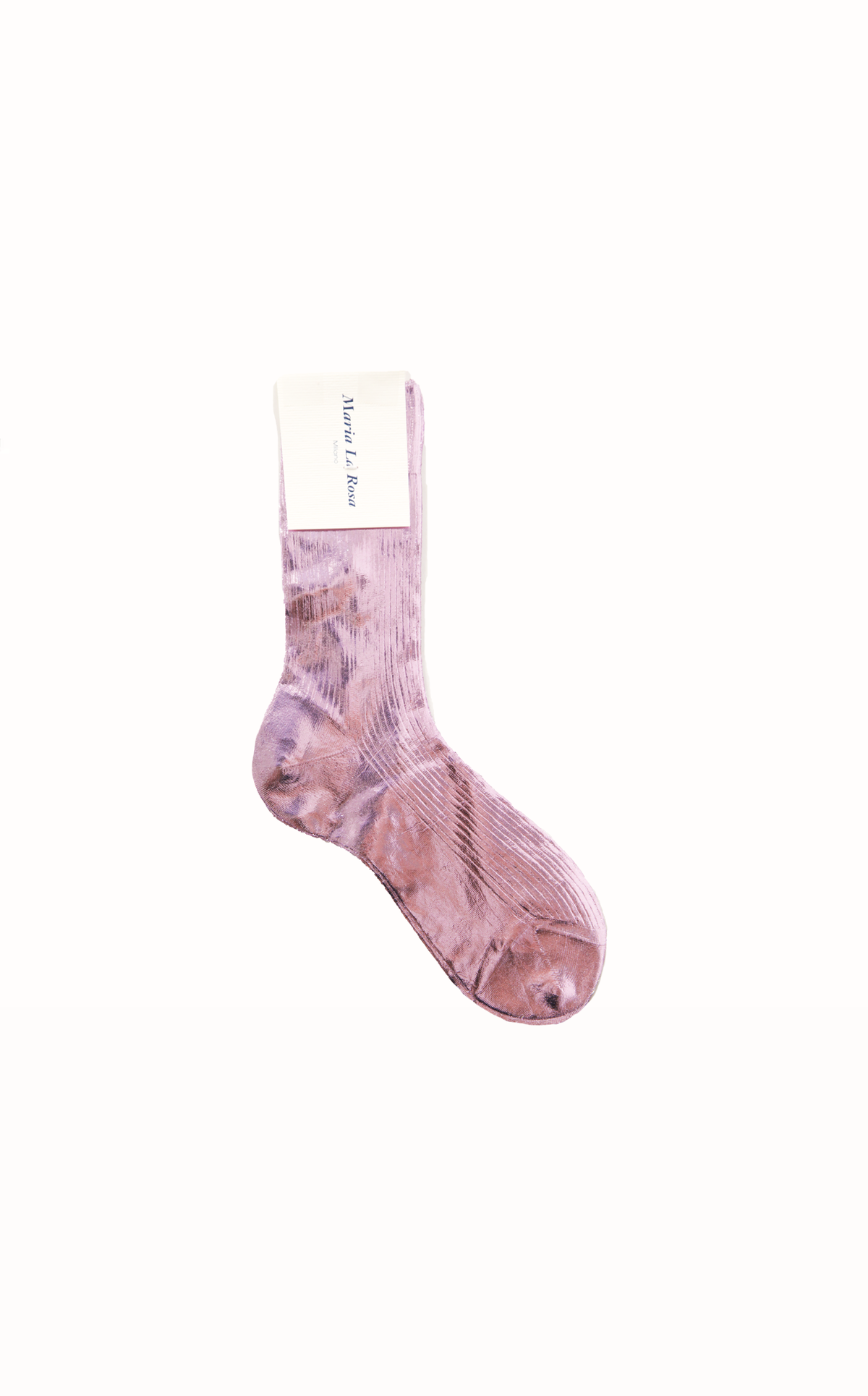 Maria La Rosa Ribbed Laminated Socks | Garmentory
