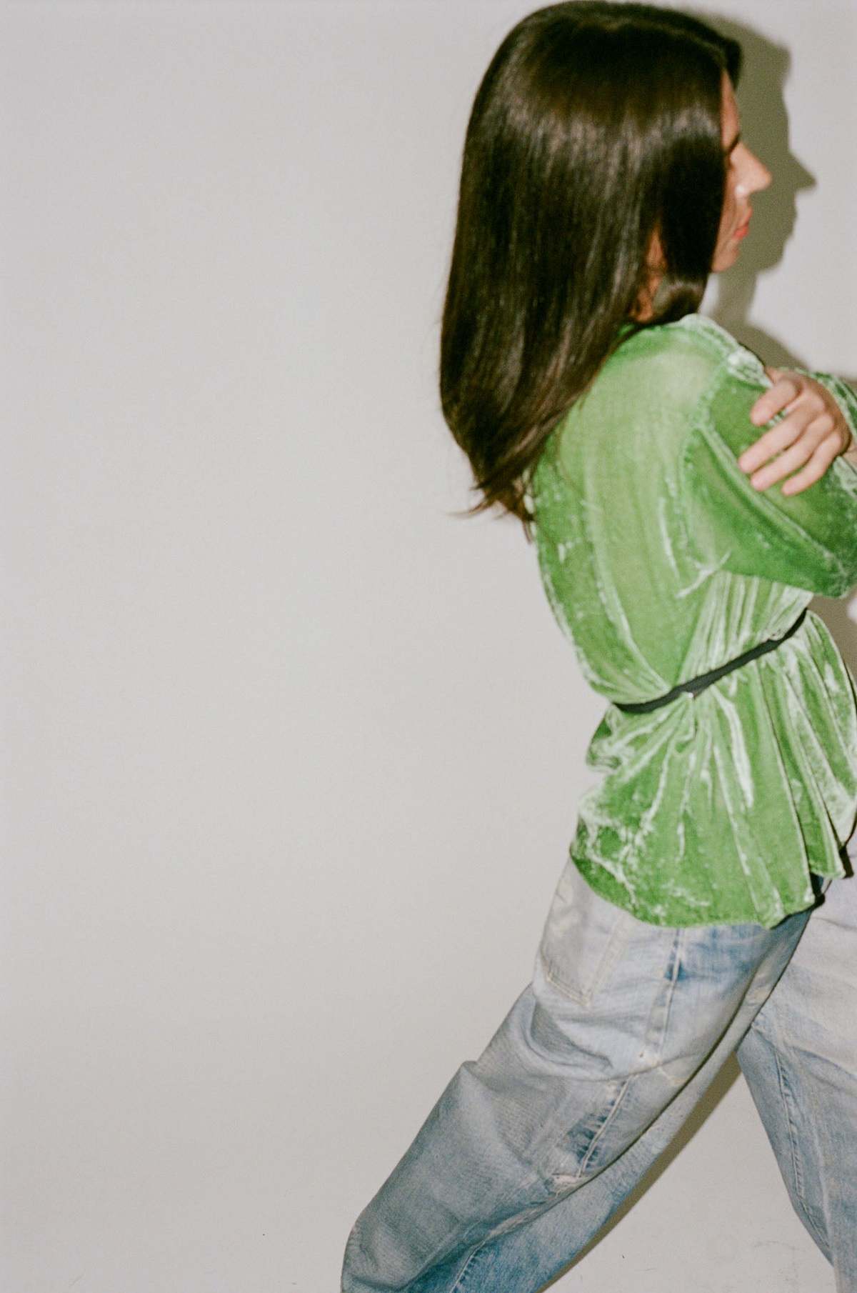 Baserange Unir Top - Vella Green | Garmentory