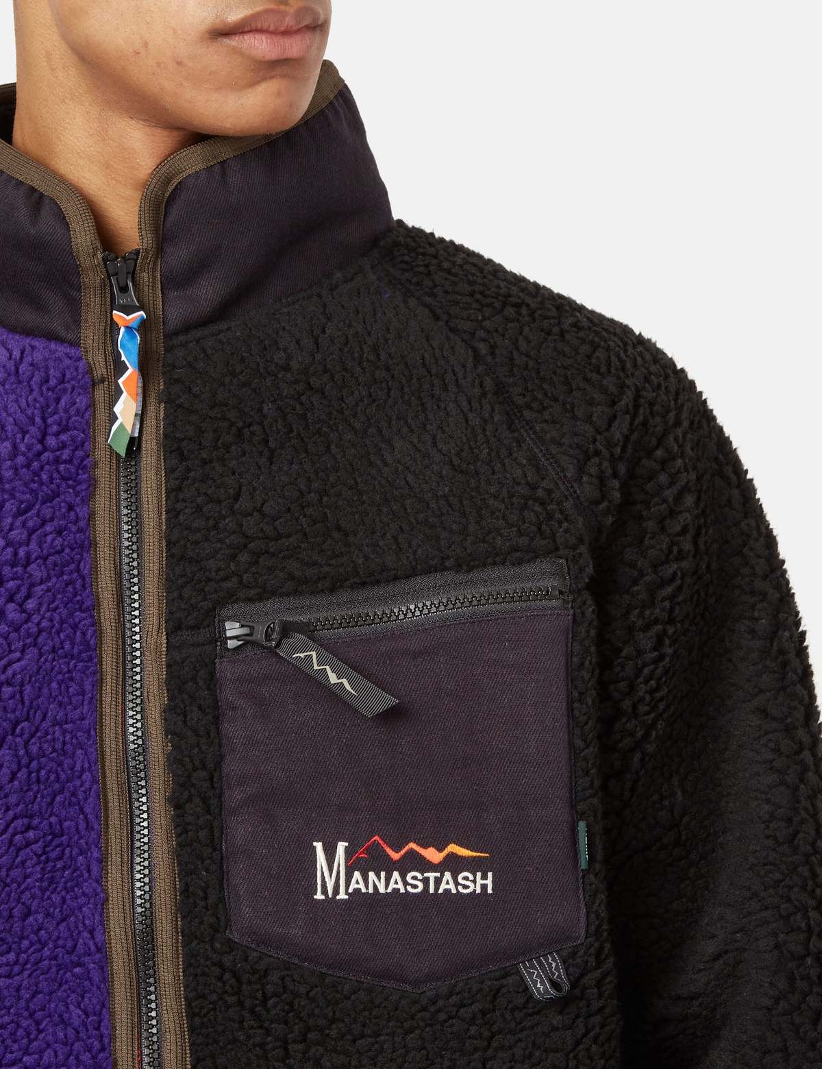 Manastash Mt. Gorilla Fleece Jacket - Multi Panel | Garmentory