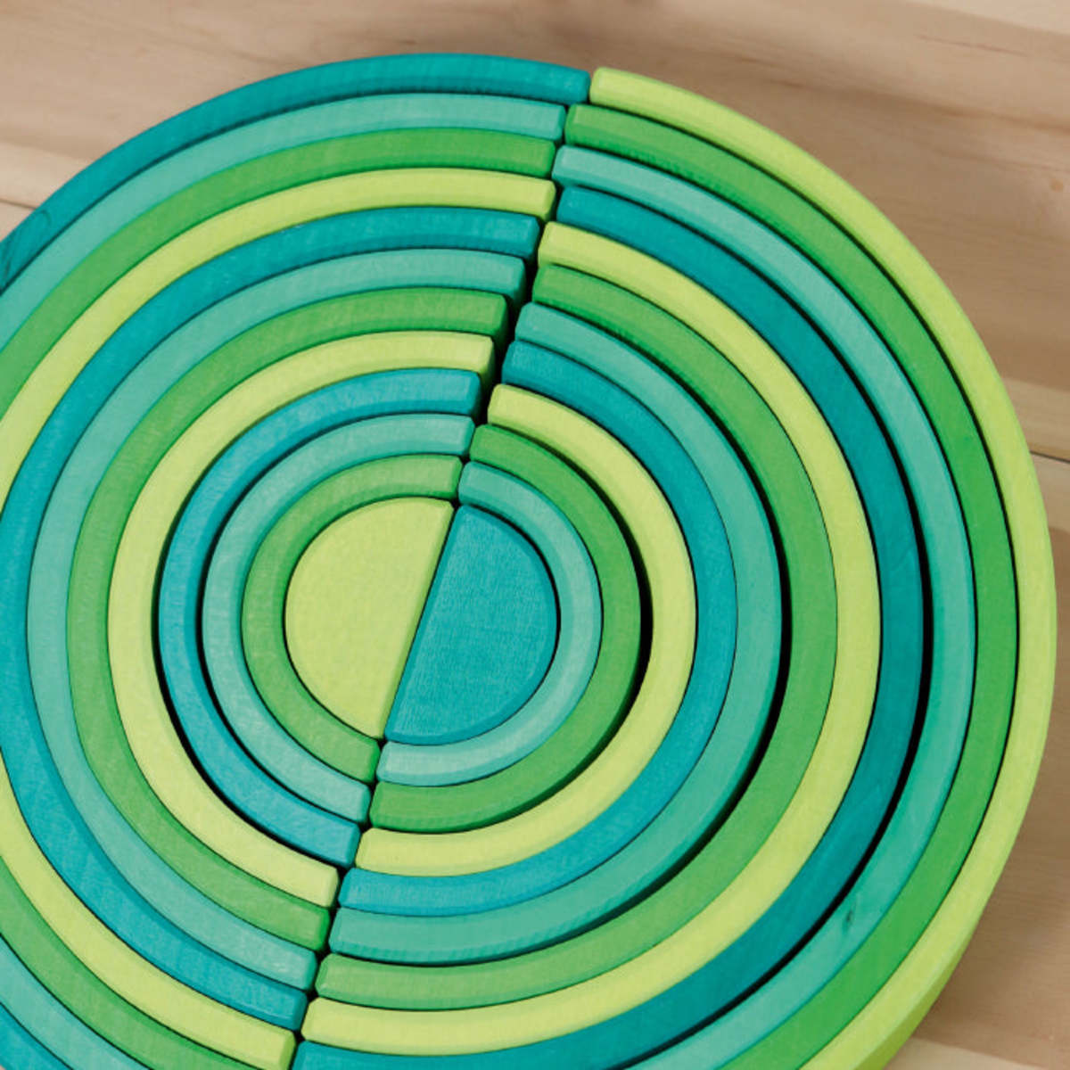 Kids Grimm's 12 Piece Set Tunnel Large - Forest Green | Garmentory