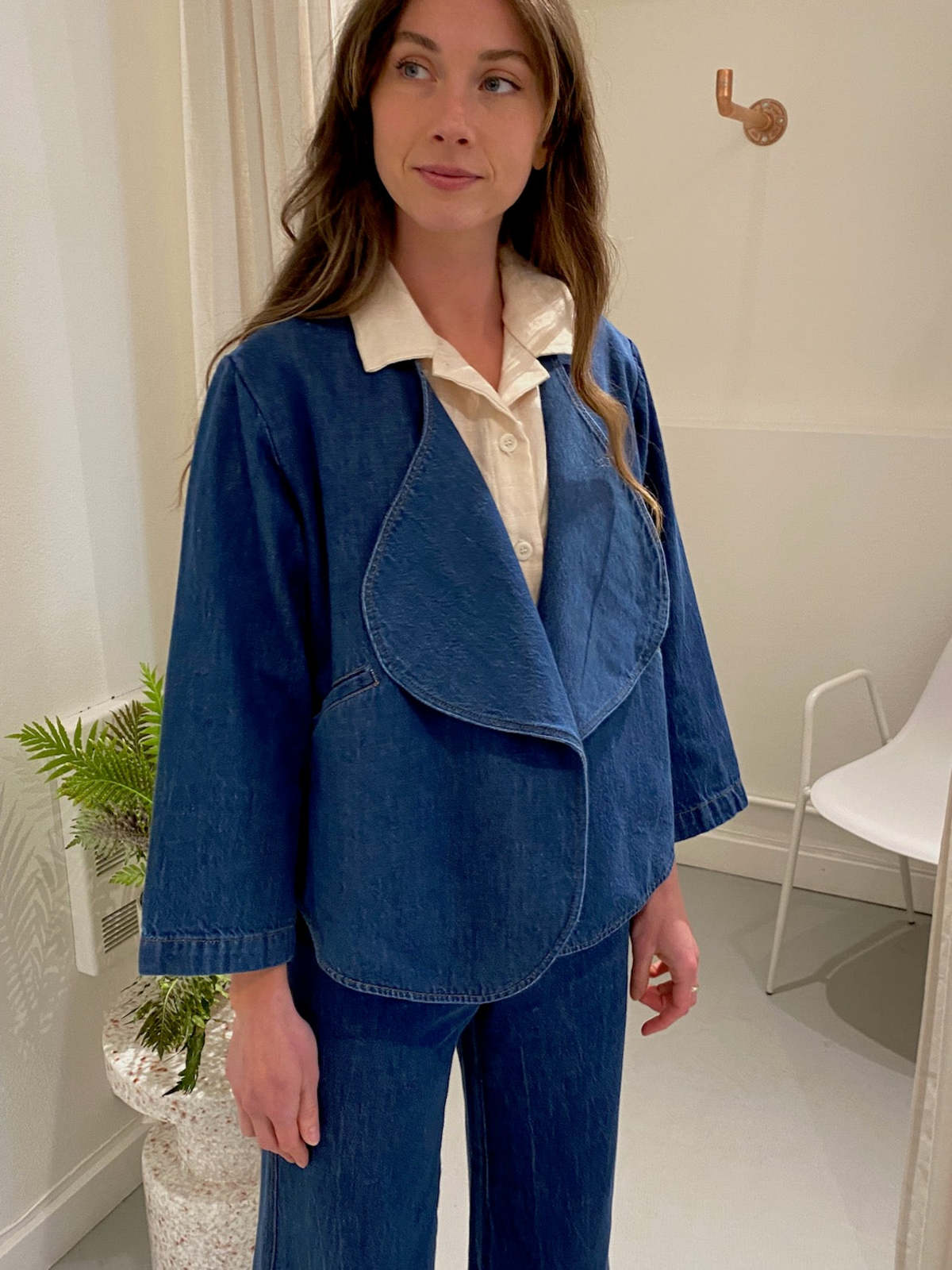 SELVA / NEGRA Miko Jacket - Marisol Denim | Garmentory