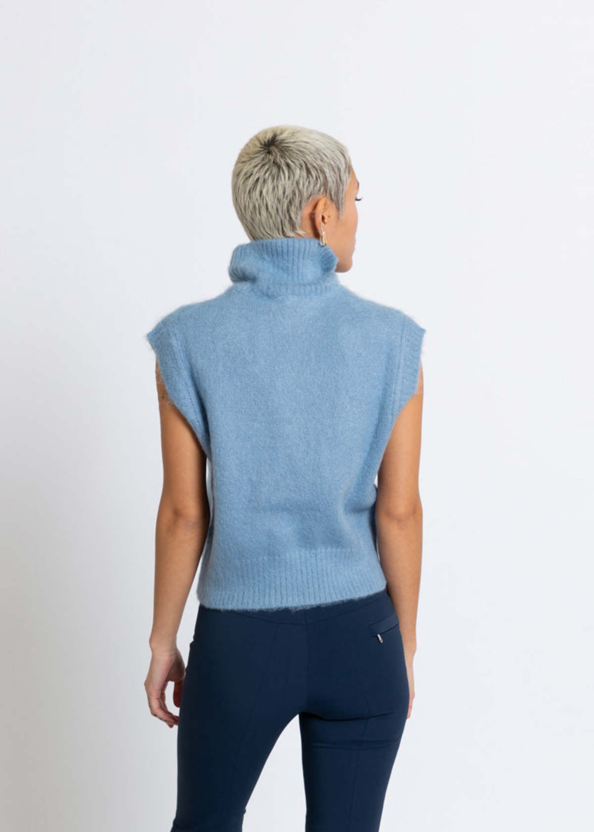 Tela Alberta Vest - Blue | Garmentory